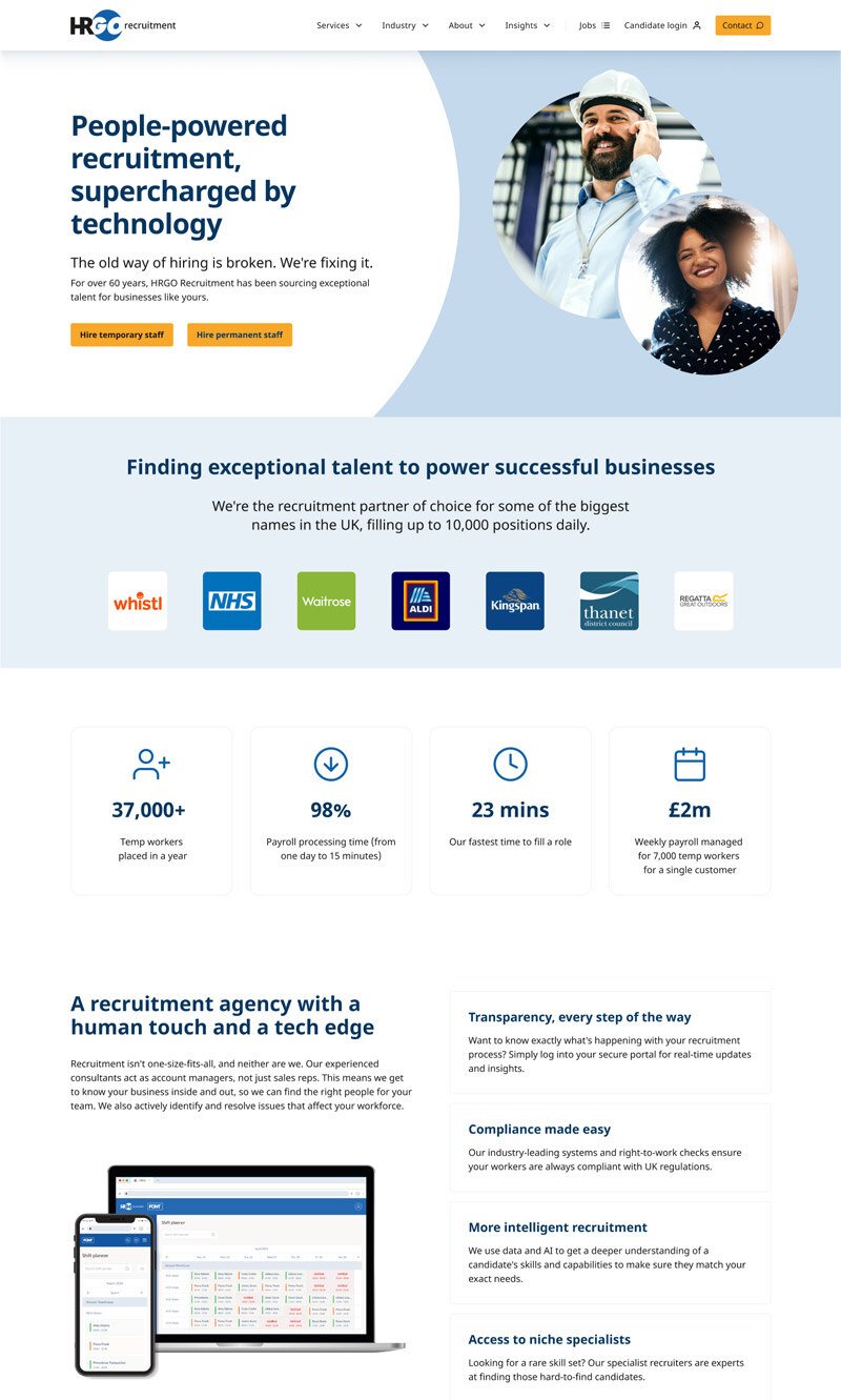 Our Work - HubSpot Website Examples | Betta Webs